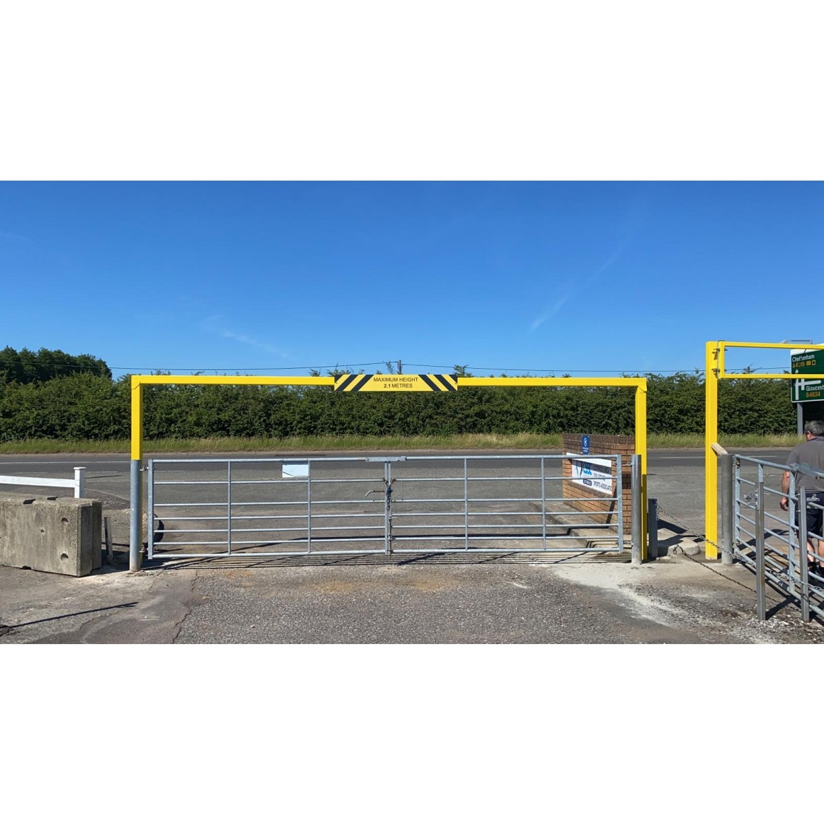Fixed Height Restriction Barrier | Car Park Barrier | Access Control ...