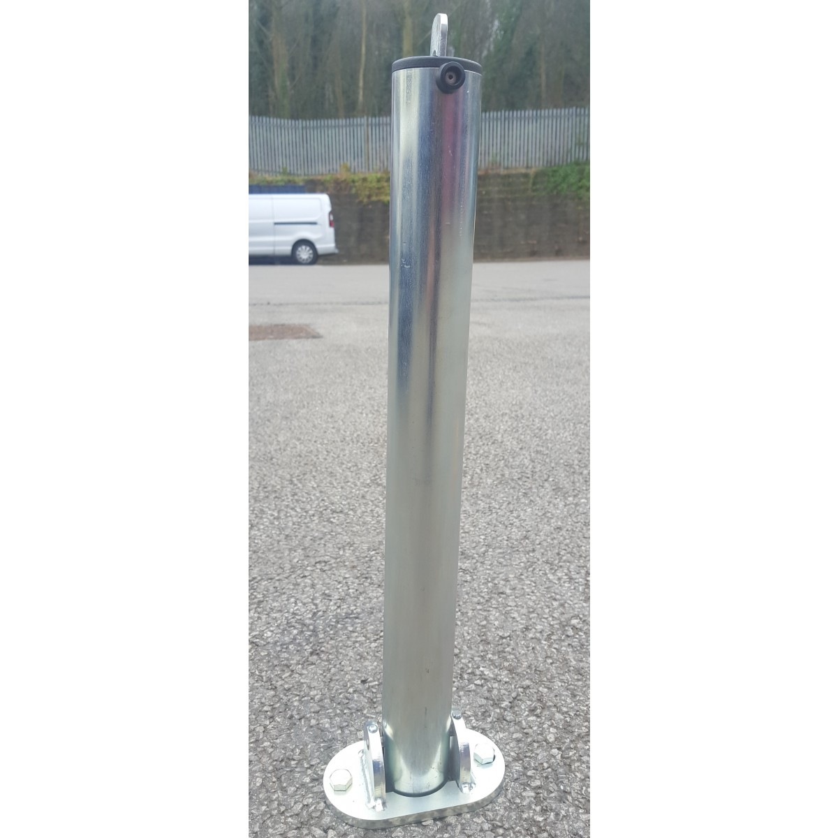 Folding Parking Post Padlock | Driveway Post | Manufacturer |We Can Install