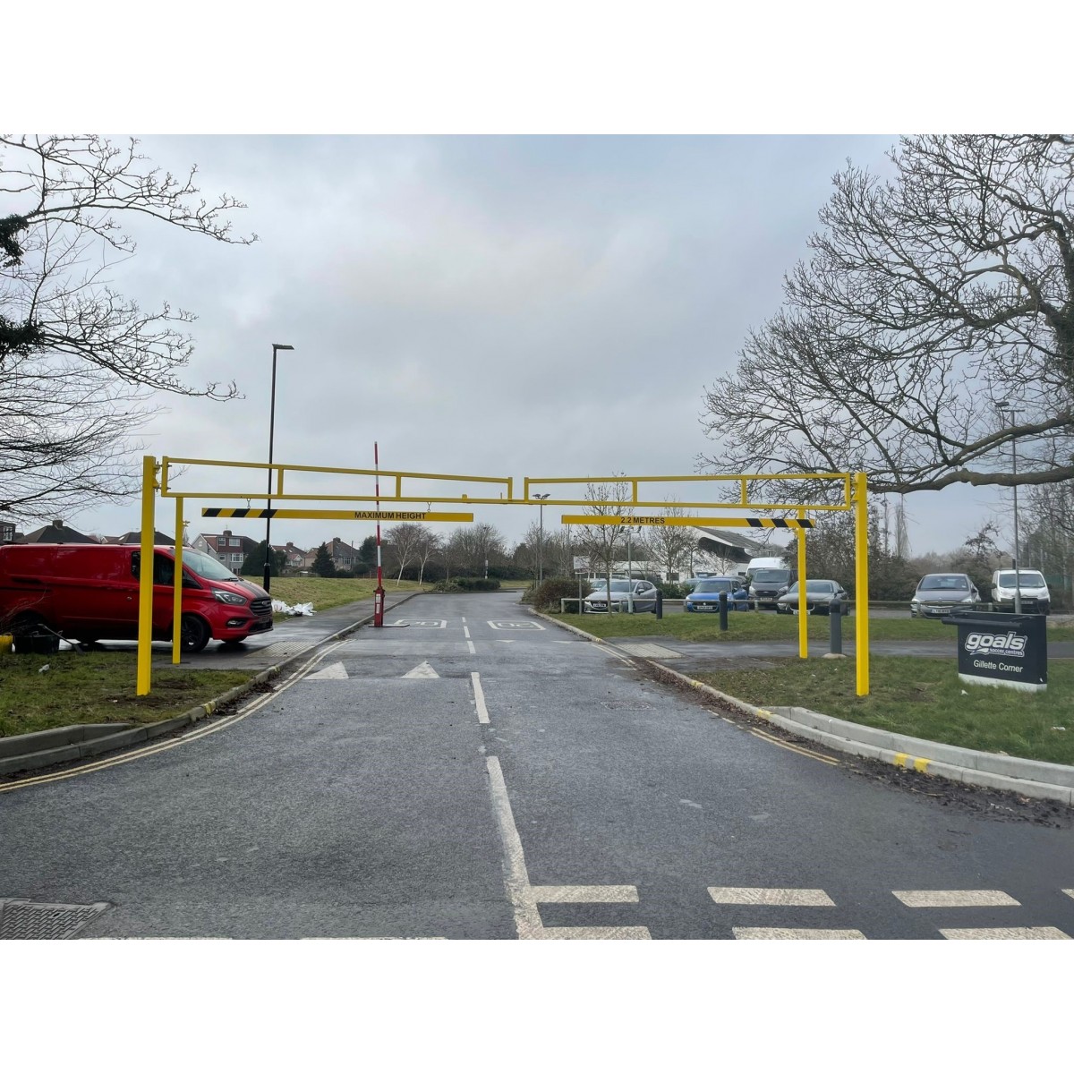 Height Restriction Barrier 6-12 Metres | Opening Allowing Access When ...