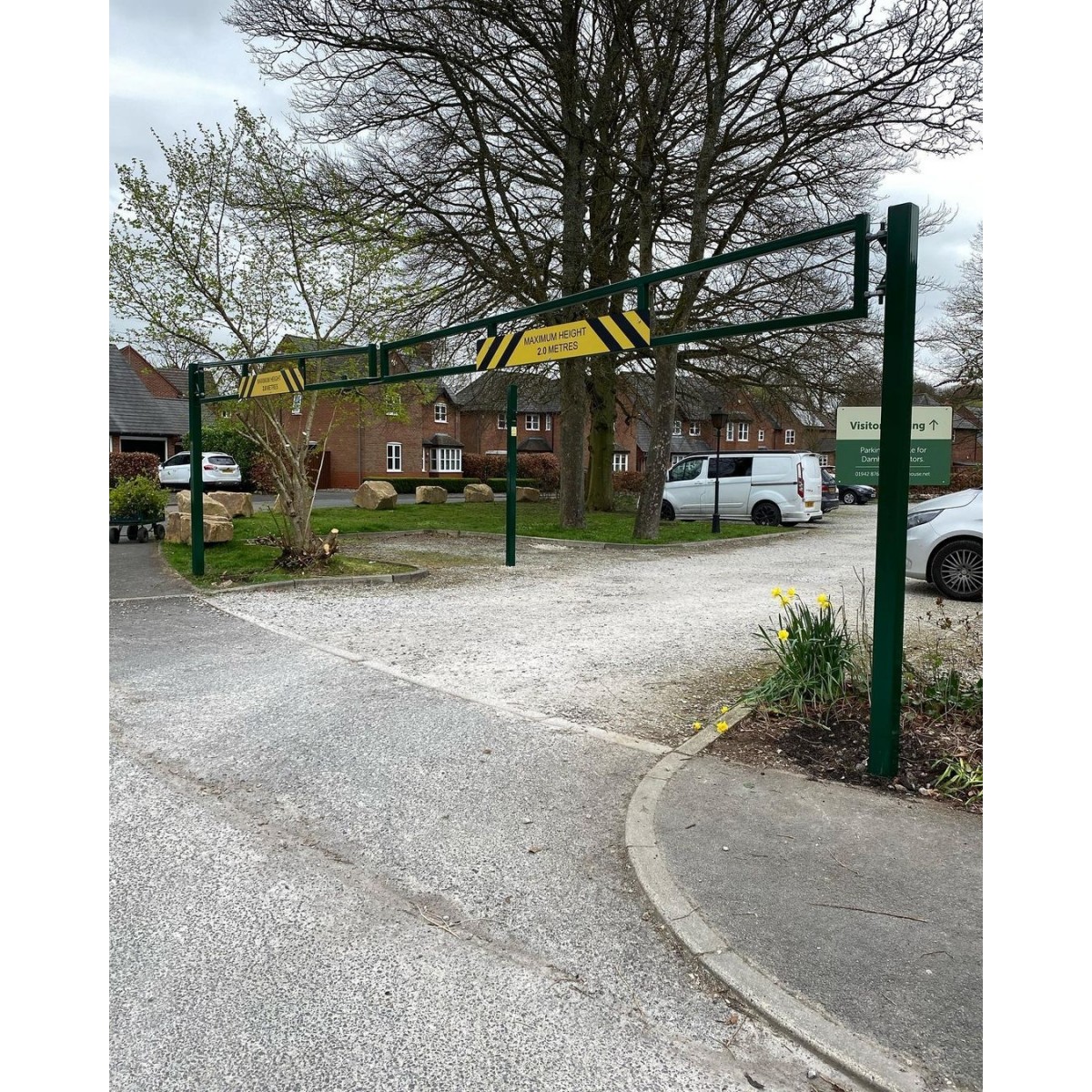 Height Restriction Barrier 6-12 Metres | Opening Allowing Access When ...