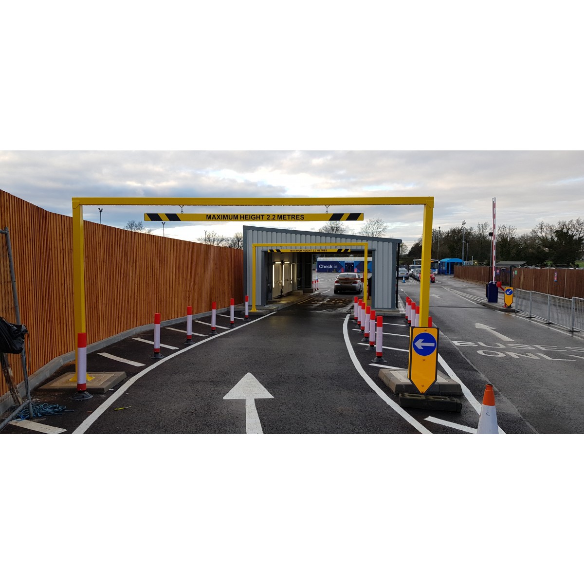 Fixed Height Restriction Barrier | Car Park | Access Control ...
