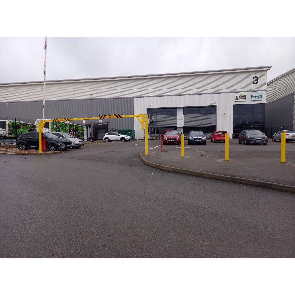 Car Park Height Restriction Barrier | 6-12 Metres | Manufacturer - We ...
