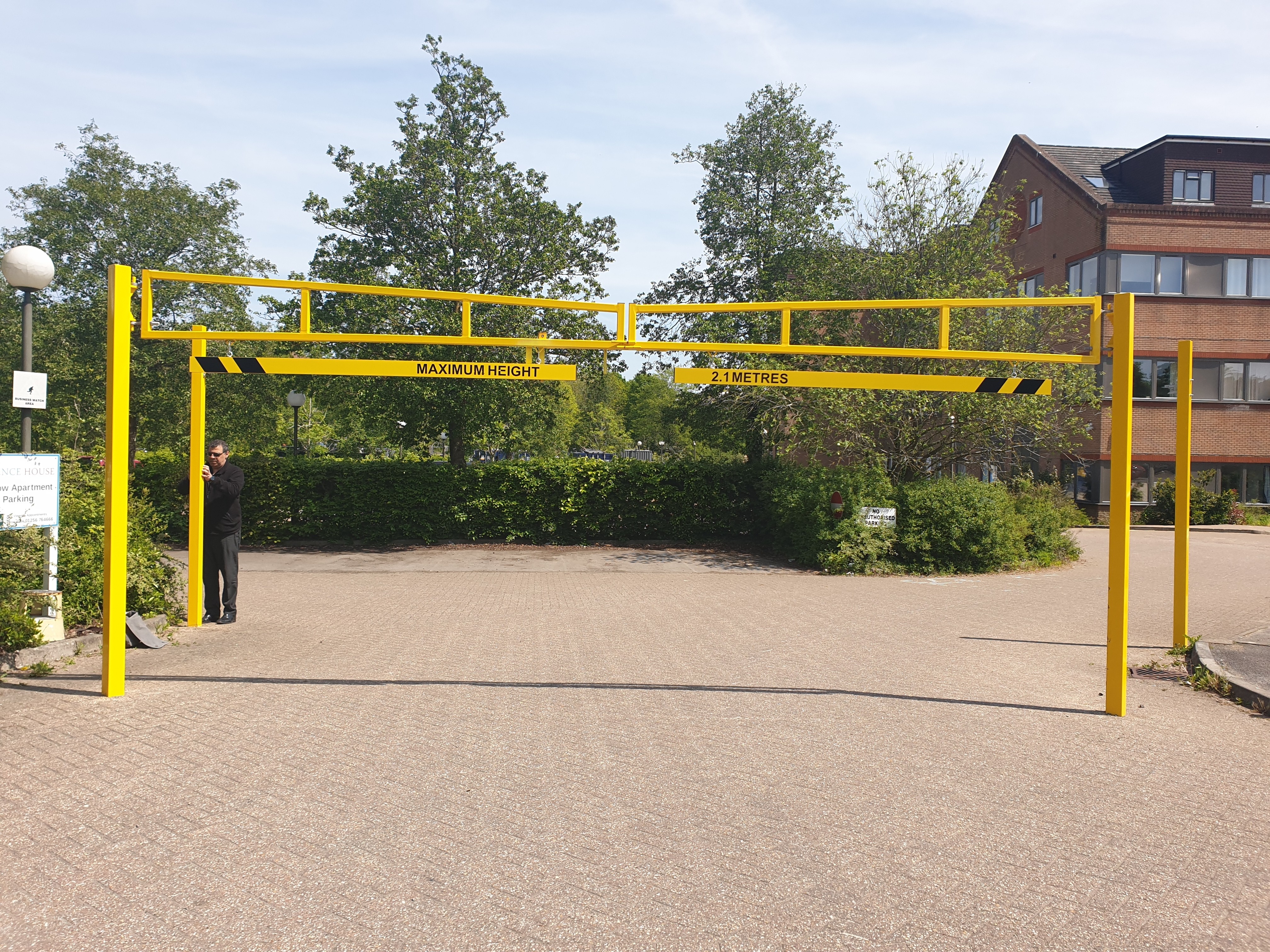 Height Restriction Barrier 6-12 Metres | Opening Allowing Access When ...