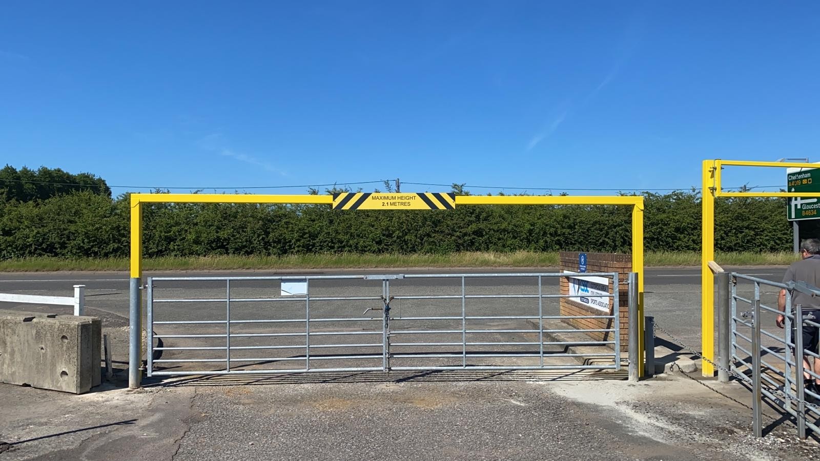 Fixed Height Restriction Barrier | Car Park Barrier | Access Control ...