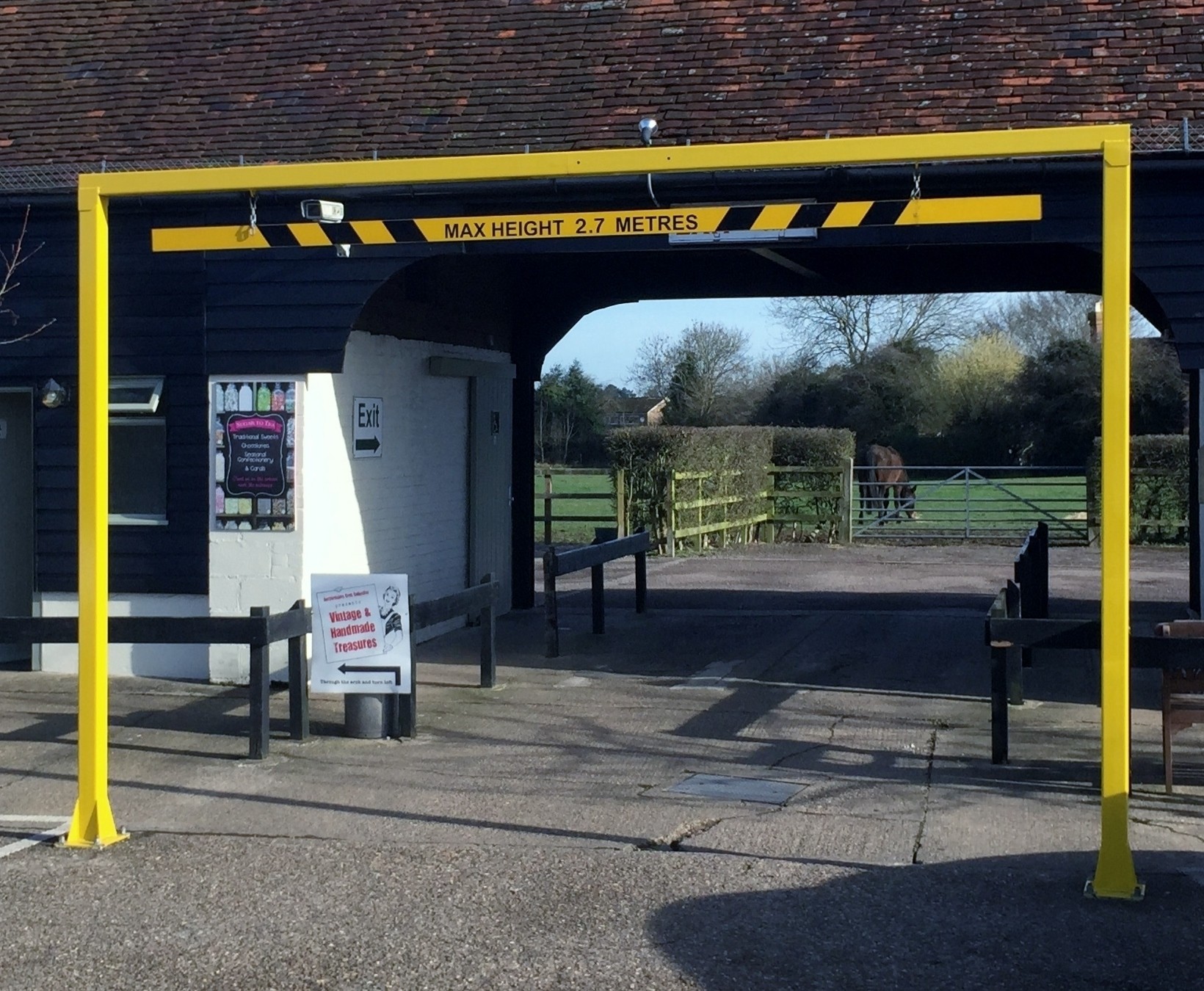 Fixed Height Restriction Barrier | Access Control | Manufacturer | Stopem