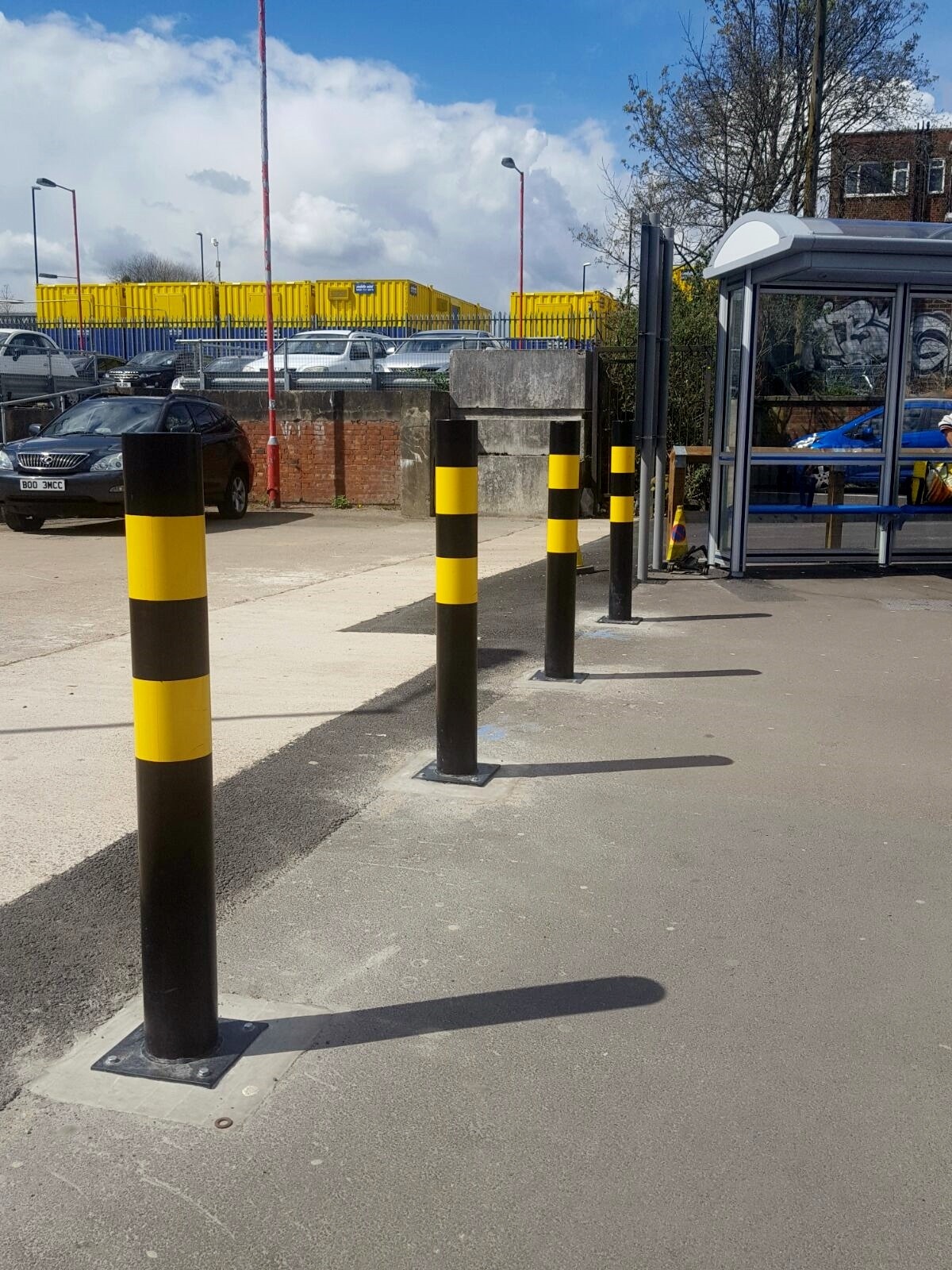 Steel Bollards Hi-Visibility Heavy Duty | Supply & Install ...