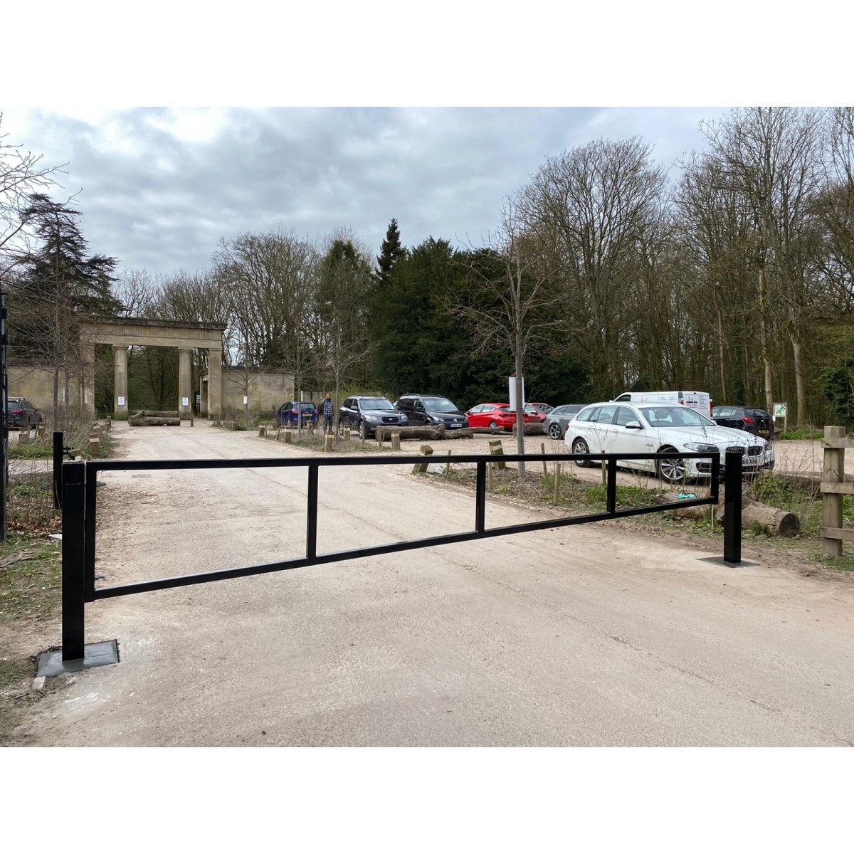Access Gate | 4 Metre Single Leaf Swing Barrier | Manufacturer STOPEM